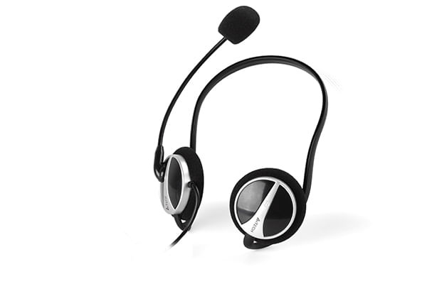 Headset Com Microfone P2 3.5mm HS-5P em Promocao - Primetek