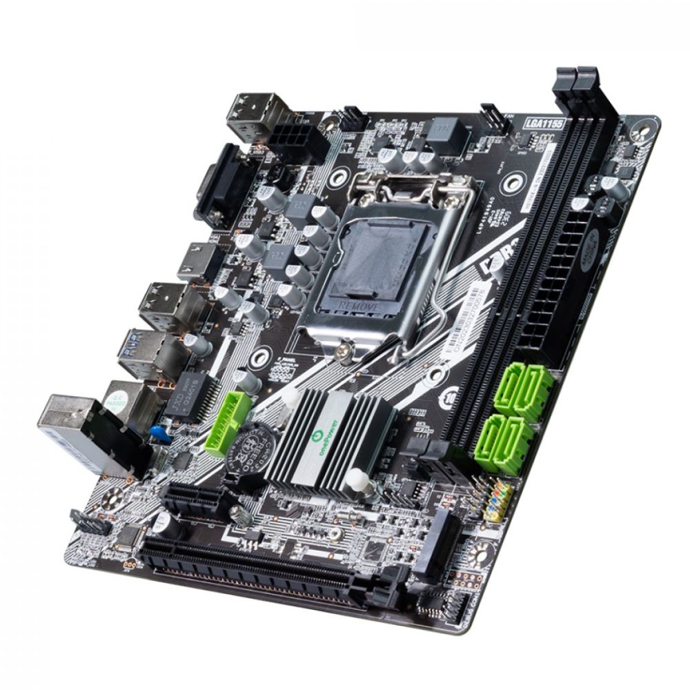 Placa Mae Intel OnePower H61DA1 DDR3 em Promocao - Primetek